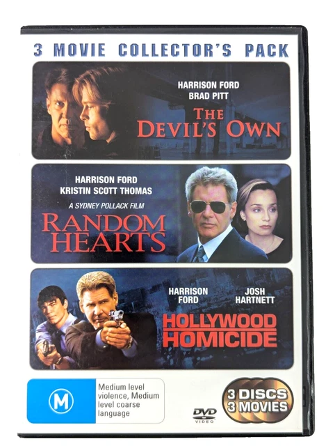 THE DEVILS OWN + Random Hearts + Hollywood Homicide (3 Disc Set, DVD ...