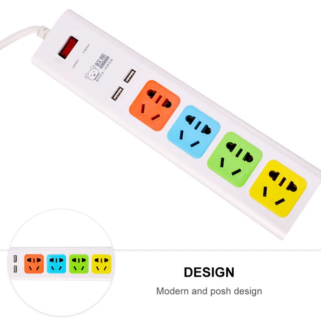 RECHARGEABLE OUTLET CHARGING Intelligent Recognition USB Socket £22.35 ...