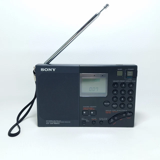 SONY ICF-SW7600G WORLD Band Reciever FM Stereo SW MW LW SSB SYNC AM Radio £84.95 - PicClick UK