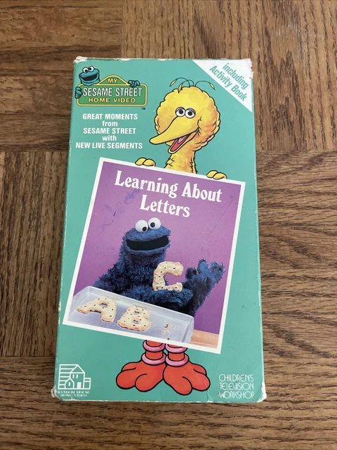 SESAME STREET LEARNING About Letters VHS EUR 25,64 - PicClick FR
