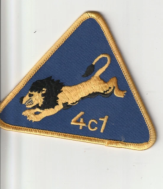 FRENCH AIR FORCE armee de l'áir escadrille 4C1 "Lion" patch £4.86 ...