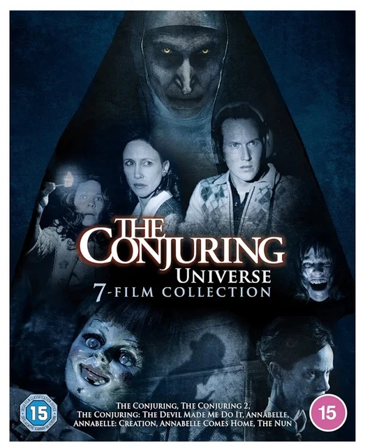 THE CONJURING 7-FILM Collection DVD | Horror Movie Box Set | Thrilling ...