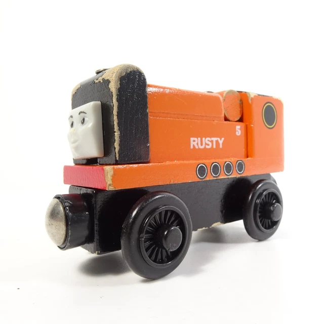 RUSTY - THOMAS the Tank Engine & Friends Wooden Railway Trains $3.98 ...
