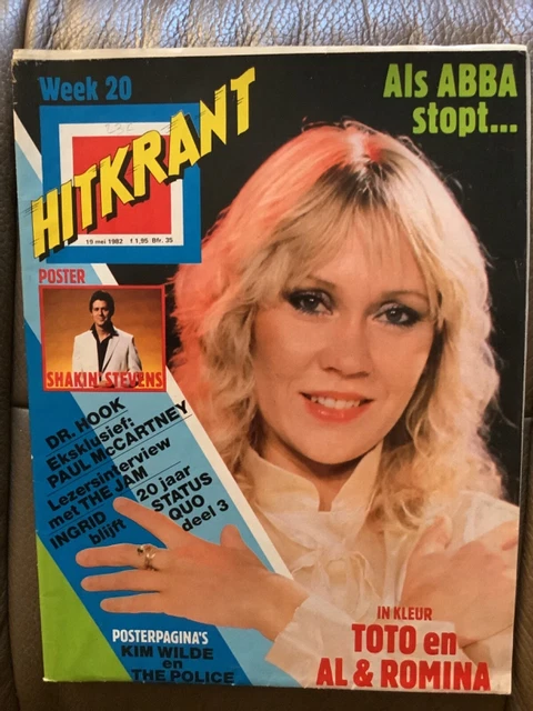 HITKRANT 19/05/1982 ABBA, Shakin’s Stevens 24/243 EUR 23,00 - PicClick FR