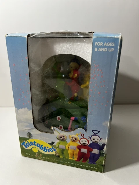 TELETUBBIES GLITTER GLOBE SNOW DOME IN ORIGINAL BOX BLOOMINGDALES New ...