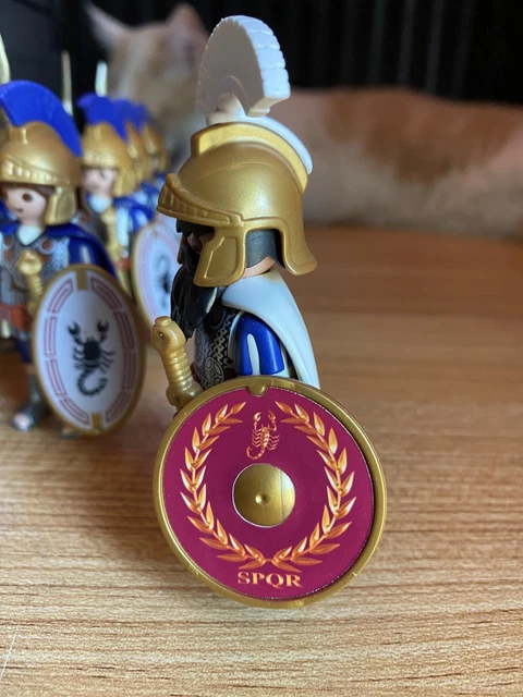 PLAYMOBIL ROMAINS PRÉTORIENS Légionnaires Bataillon centurion Garde ...