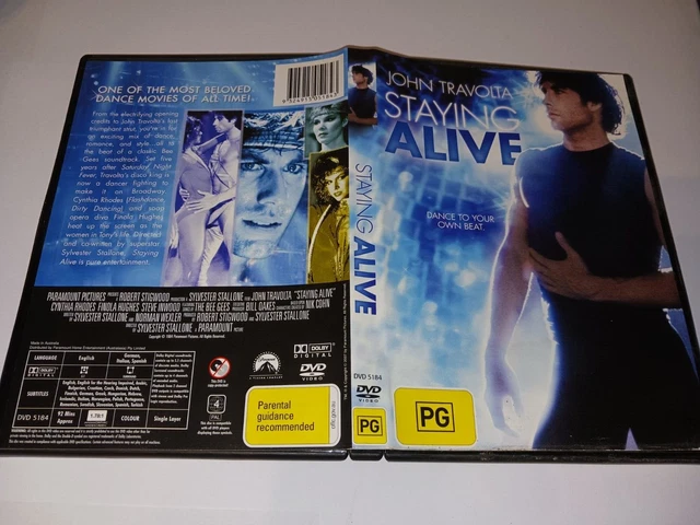 STAYING ALIVE - John Travolta (Dvd, Pg) $6.00 - PicClick AU