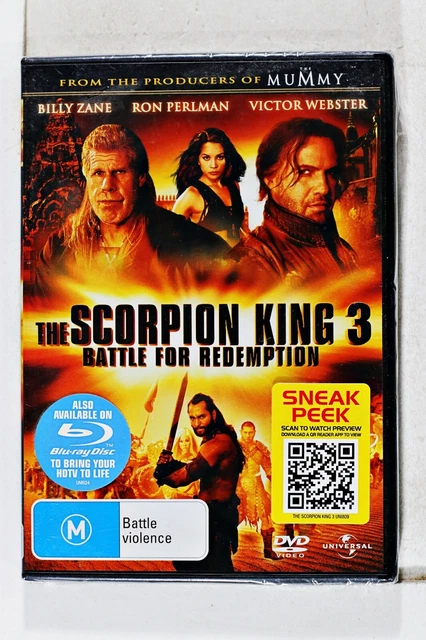 THE SCORPION KING 3-Battle for Redemption (DVD 2012) New Sealed $15.00 - PicClick AU