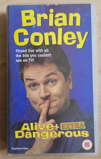 BRIAN CONLEY - Alive And Extra Dangerous (VHS, 1996) £2.28 - PicClick UK