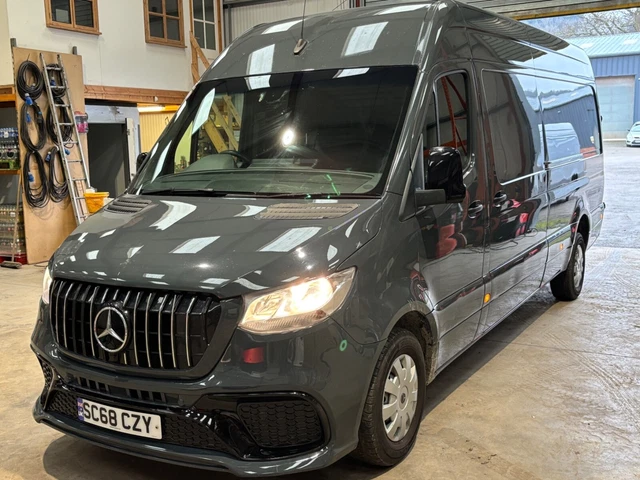 MERCEDES SPRINTER LWB van no vat £15,750.00 - PicClick UK