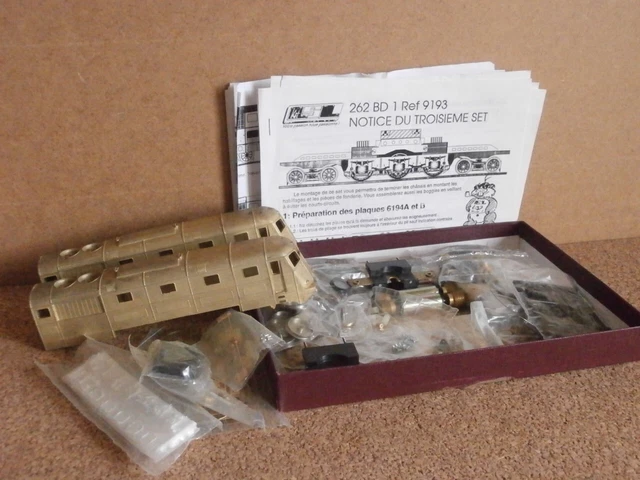 RARE HO SNCF Locomotive Diesel 262 Bd1 Laiton Lsl Locoset Loisir EUR ...
