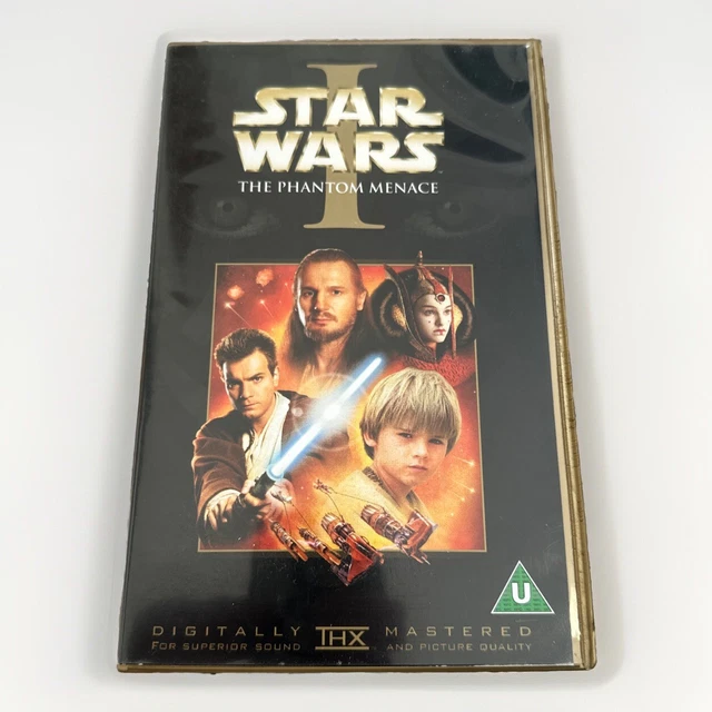 STAR WARS: EPISODE 1 - The Phantom Menace, VHS (2000), Classic Big Box £3.95 - PicClick UK