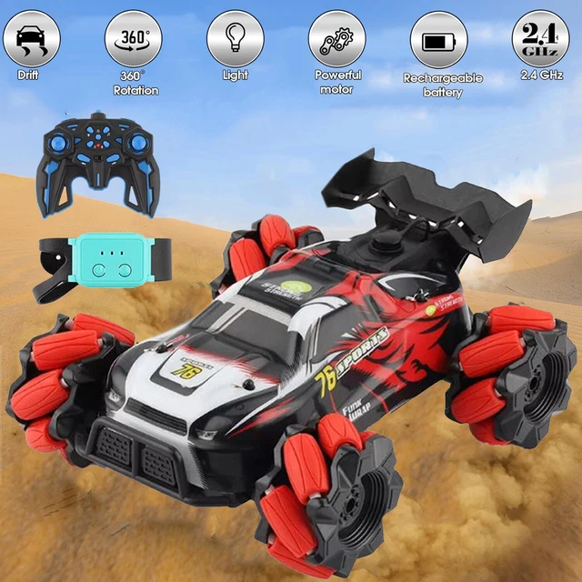 4WD RC STUNT Car Remote Control Car 360° Hand Gesture Sensing Off-Road ...