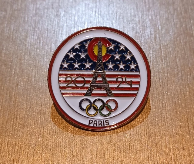 PARIS OLYMPIC PIN Paris 2024 Olympic Pin: Colorado Olympic Pin Olympic ...