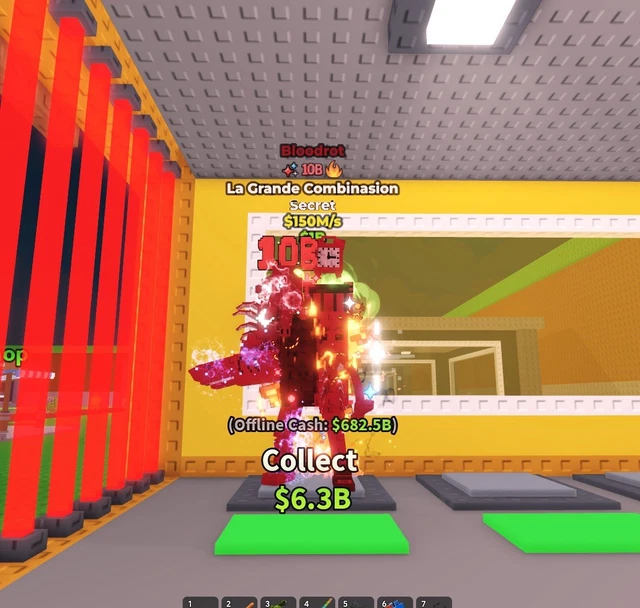 LA GRANDE COMBINASION 🩸BLOODROT🩸- Steal A Brainrot | 150M/S | 3 Mutations EUR 26,99 - PicClick DE