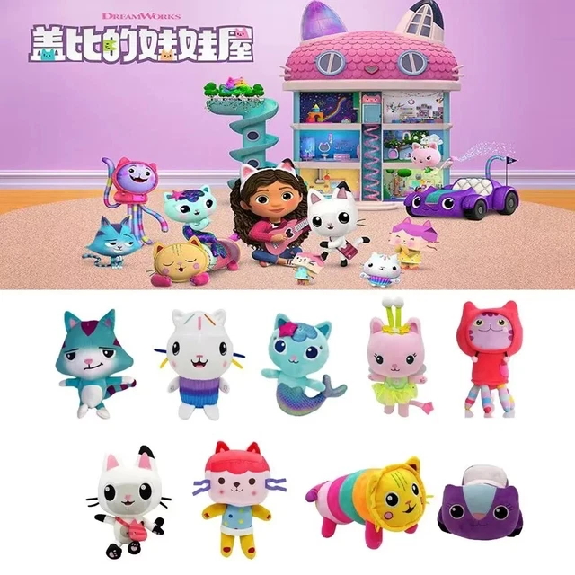 GABBY'S DOLLHOUSE PANDY Paws Cute Cat Plush Doll Soft Stuffed Toy 2025 ...