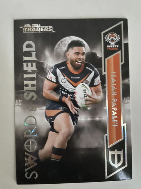 2024 NRL TRADERS Trading Cards SWORD AND SHIELD Isaiah Papalii $6.00 ...