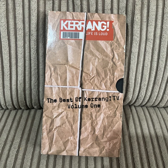 KERRANG LIFE IS Loud The Best Of Kerrang TV Volume One VHS Video Tape £ ...