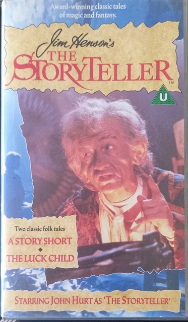 JIM HENSON'S THE Storyteller VHS video tape A Story Short The Luck ...