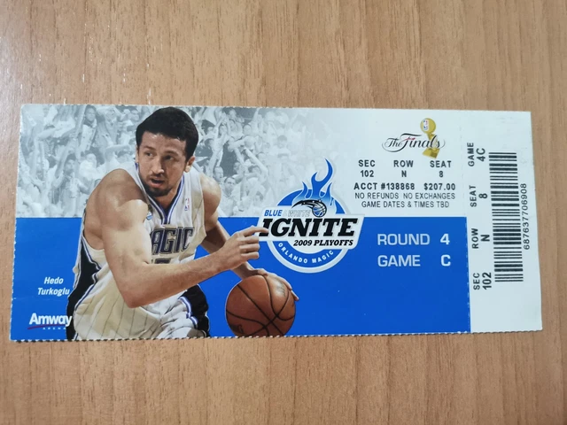 TICKET/ENTRADA NBA 2009 Lakers Campeón KOBE-GASOL #GAME 5 FINALES NBA EUR 750,00 - PicClick IT