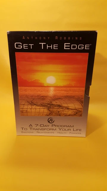 ANTHONY (TONY) ROBBINS Get The Edge | 7-Day Program | 10 CD Set Self ...