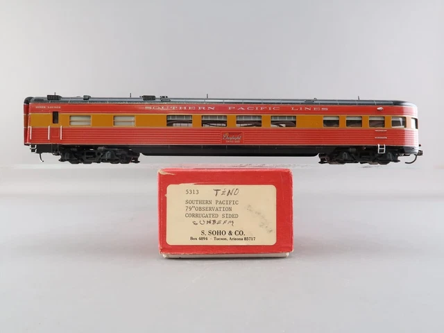 HO BRASS MODEL - Soho 0313 SP Southern Pacific 79' Corrugated Side ...