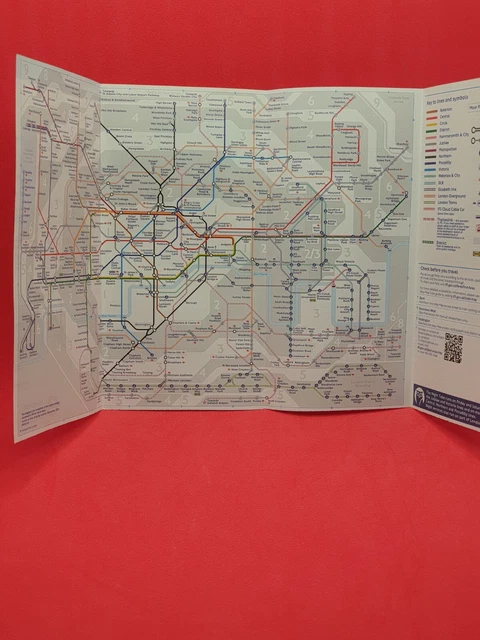 TFL LONDON UNDERGROUND 2022 Pocket Tube Map Collectors & Travelers, UK ...