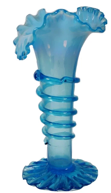 ANTIQUE JACK IN the Pulpit Blue Vaseline Victorian Vase Circa 1870 £75. ... ANTIQUE JACK IN the Pulpit Blue Vaseline Victorian Vase Circa 1870 £75. ...