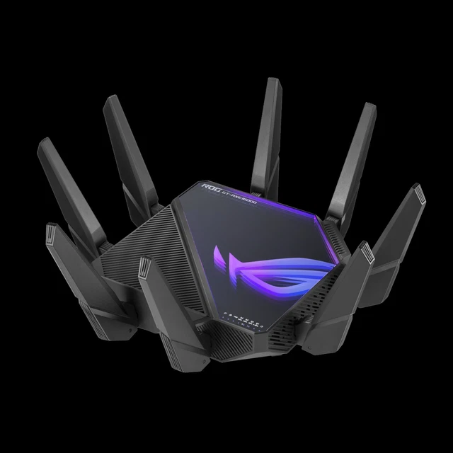 ASUS ROG RAPTURE GT-AXE16000 Quad-Band Wi-Fi 6E Gaming Router $400.00 ...