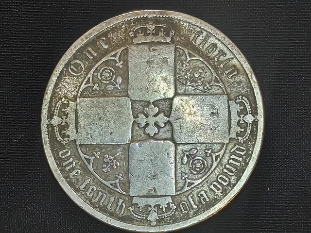 VICTORIA, GOTHIC FLORIN, 1873, 0.925 Silver #012 £10.78 - PicClick UK