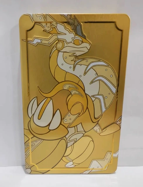 POKEMON SCARLET & Violet Nintendo Switch Exclusive Gold Steelbook Case ...