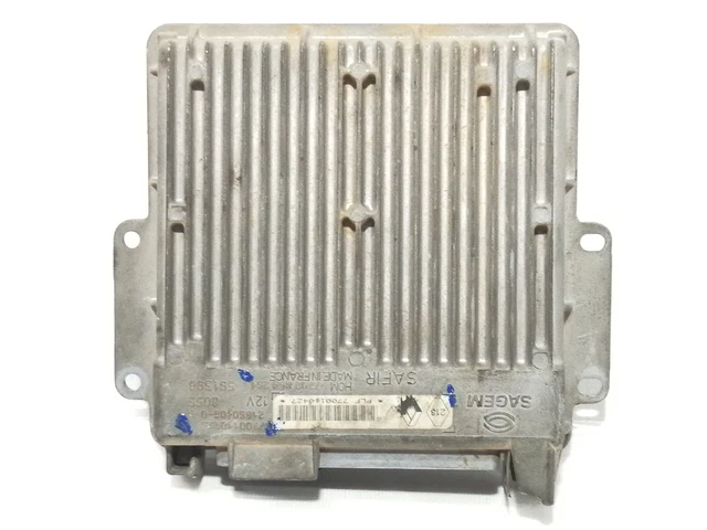 7700868294 CALCULATEUR MOTEUR Ecu / 408340 Pour Renault Clio Ii Fase Ii ...