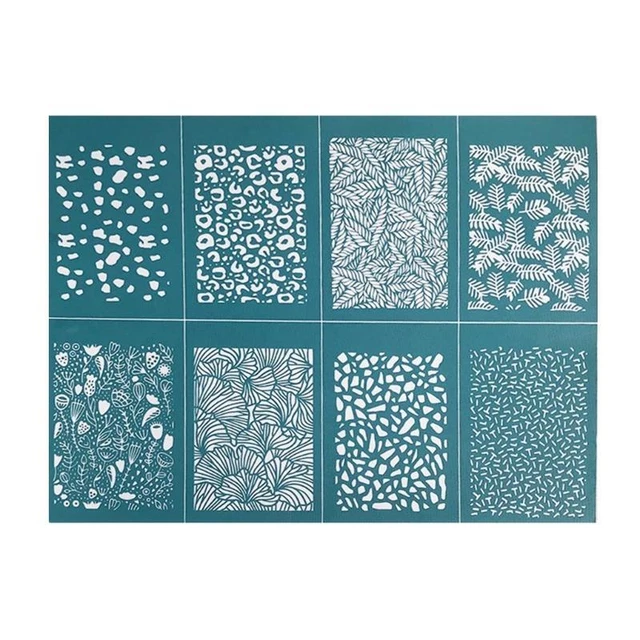 TREE LEAVES SILK Screen Printing Stencil Reusable Mesh Transfer Stencil ...