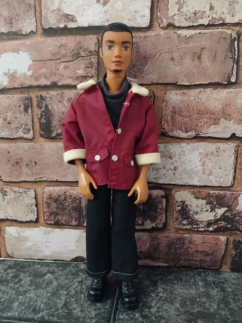 BARBIE MY SCENE Sutton Doll Mattel Boy AA Flock Hair Redressed £14.99 ...