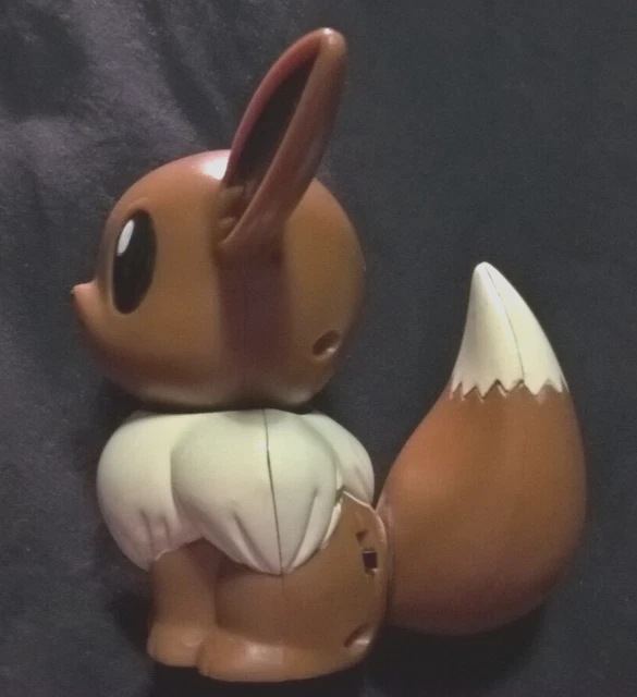 VINTAGE POKEMON EEVEE Talking Moving Action Figure 1998 Tomy Nintendo ...