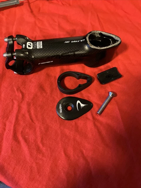 PINARELLO MOST TIGER F Series Carbon Aero Stem 110mm & Cap, Wedge, 10mm ...