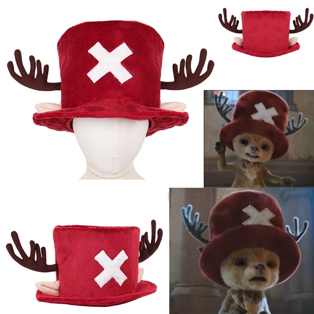 ONE PIECE TONY Tony Chopper Red Hat Cosplay Cap Hat Props Costume ...