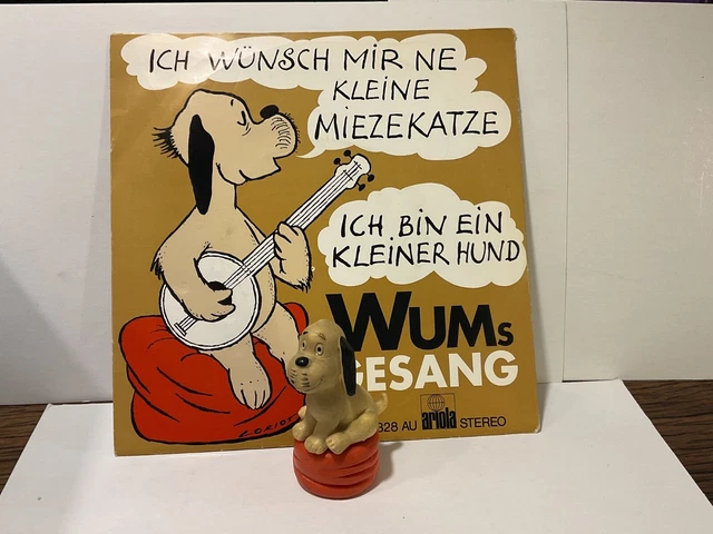 LORIOT FIGUR SCHLEICH 70er Jahre Wum Loriot Aktion Sorgenkind + Vinyl ...