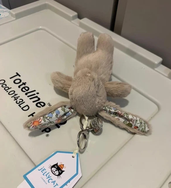 JELLYCAT BUNNY PLUSH Keychain Pendant with label £13.95 - PicClick UK