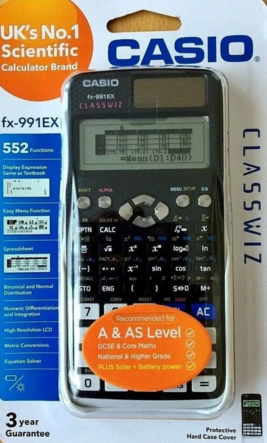 CASIO FX-991EX CLASSWIZ Scientific Calculator - Black. NEW EUR 34,20 ...