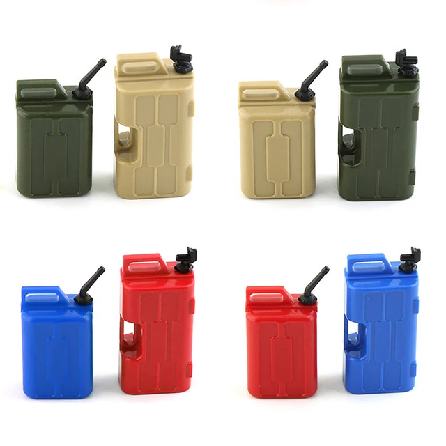 1/10 RC SIMULATION Fuel Tank Oil Barrel Tank for TRX-4 SCX10 RC Rock ...