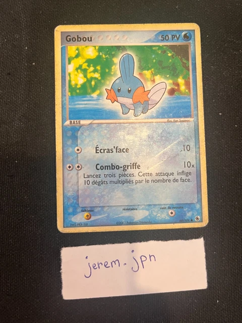 CARTE POKÉMON : Gobou - EX Rubis et Saphir 60/109 - Bloc Ex EUR 3,00 ...