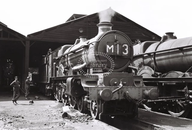 PHOTO BRITISH RAILWAYS Steam locomotive 5012Berry Pomeroy Castle 4073 ...