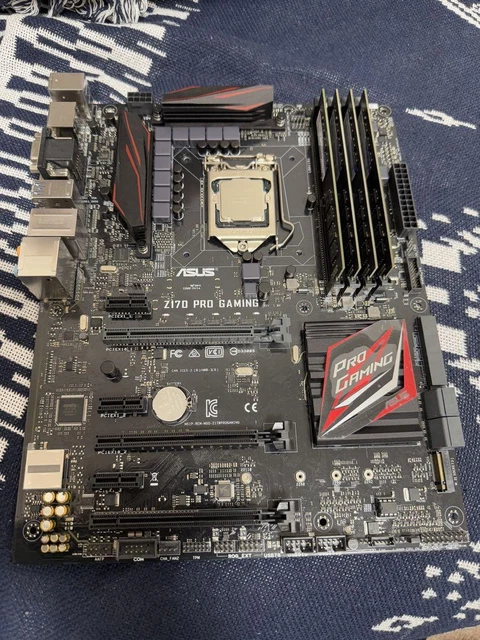 ASUS Z170 PRO Gaming Motherboard, Cpu And Memory Set £289.38 - PicClick UK
