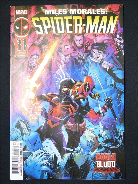 MILES MORALES: SPIDER-MAN #31 - B&B May 2025 Marvel Comic #1P6 £3.90 - PicClick UK