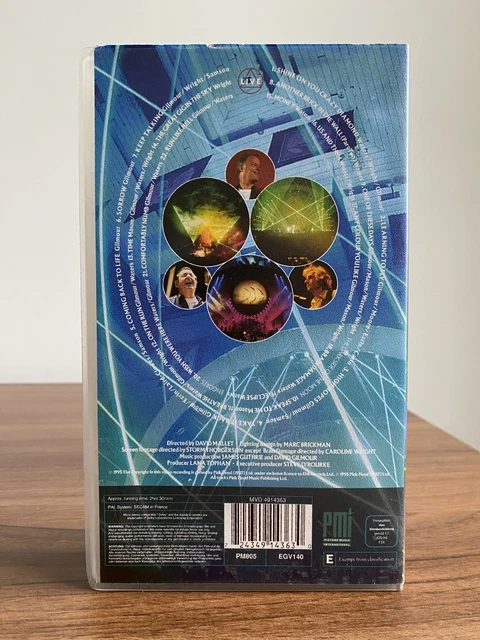 PINK FLOYD PULSE VHS, 1995 £4.99 - PicClick UK