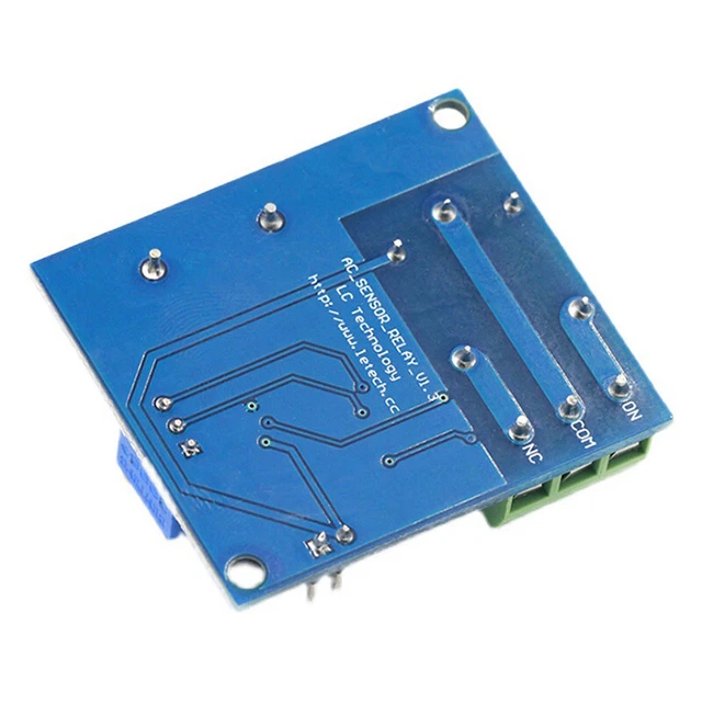 Ac Current Detection Sensor Module 5v 12v 24v Relay Protection Module