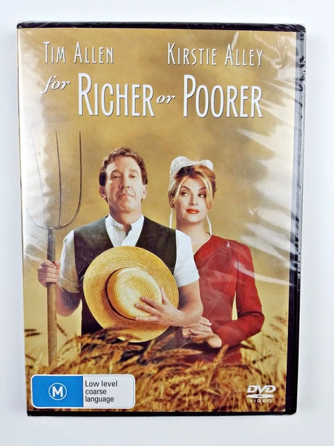 FOR RICHER OR Poorer DVD Tim Allen + Kirstie Alley Comedy Movie NEW ...