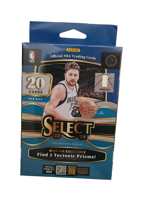 2023-24 PANINI SELECT NBA Basketball Hanger Box 20 Cartes Tétonique ...
