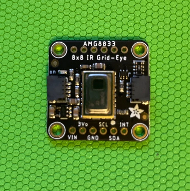 ADAFRUIT AMG8833 IR Grid Eye 8x8 infrared thermal image sensor human ...